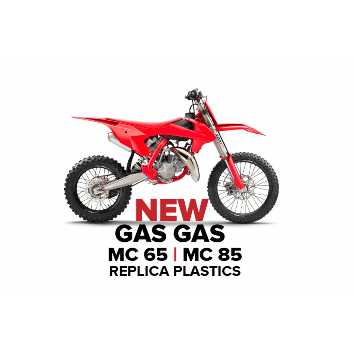 NEW KITS AND REPLICA PLASTICS FOR GAS GAS Mini Bikes - Polisport
