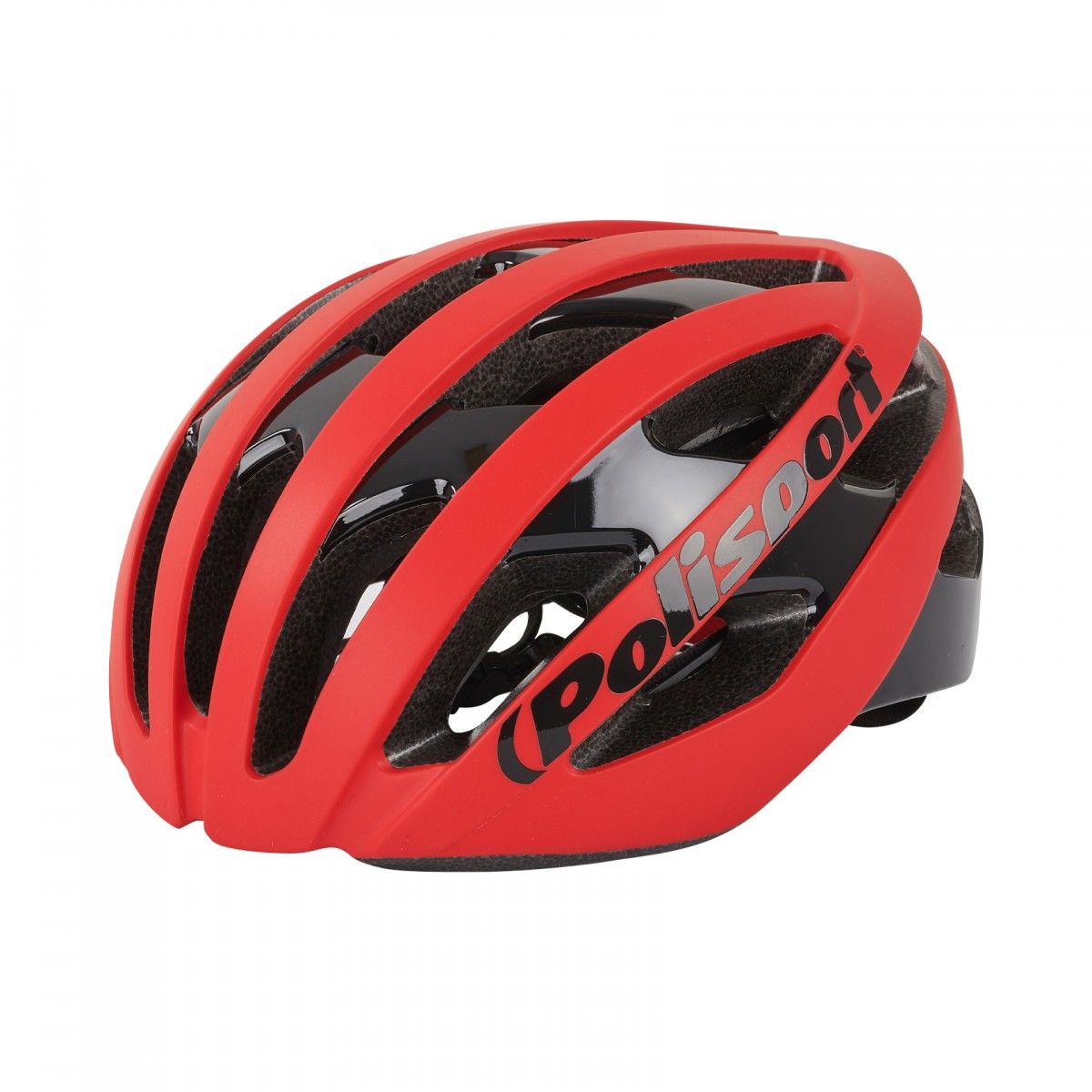 Light Pro - Cycling Helmet for Road Use Red - M Size | Polisport