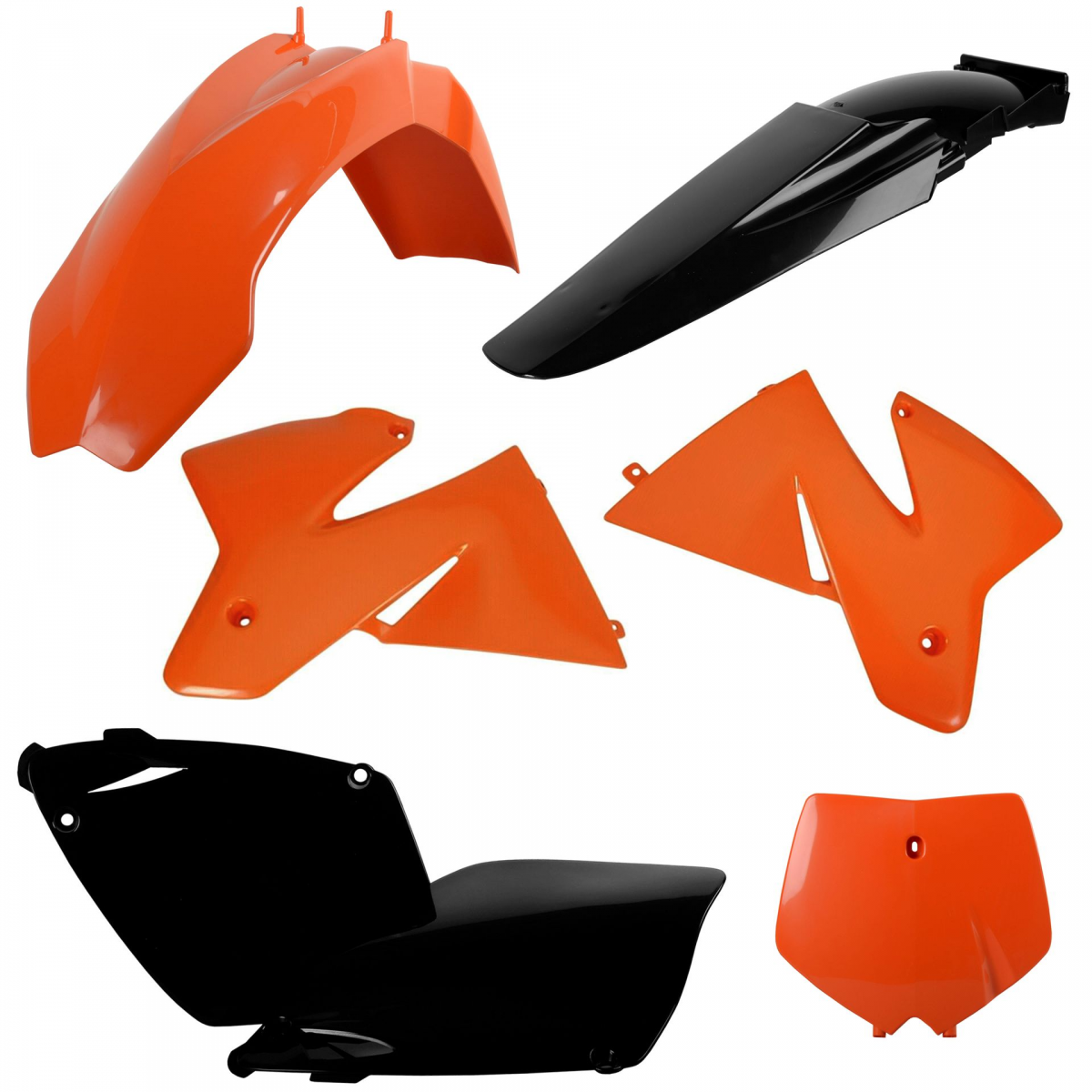 Kit de Plástico Standard KTM SX - Modelos 2000 - 91340_MOD1 | Polisport