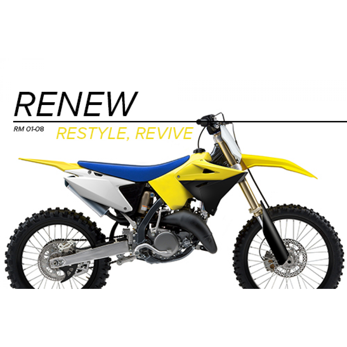 RM 125/250 - Restyling Kit - Polisport