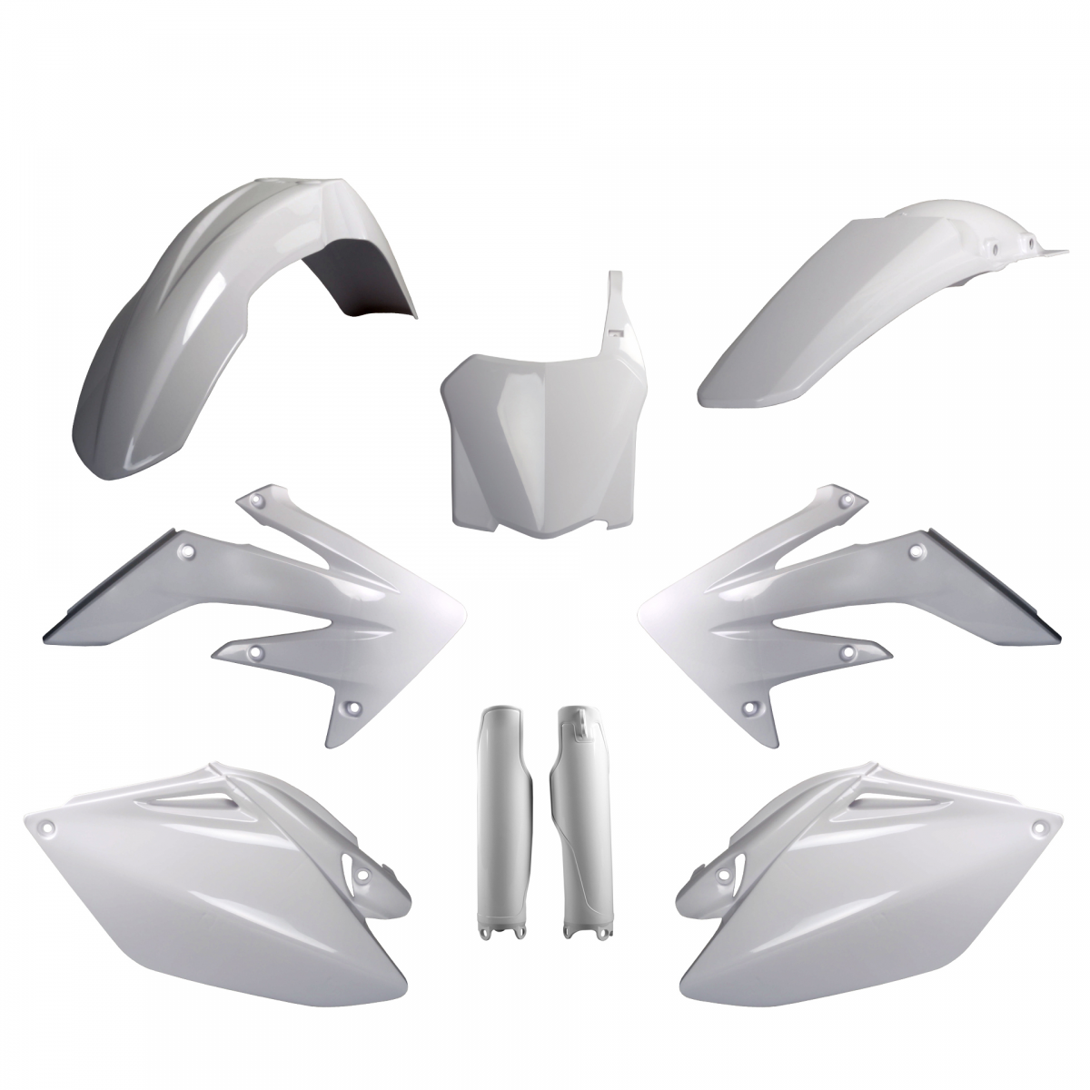 Full Plastic Kit Honda CRF 250R (2008) - 91522 - Polisport