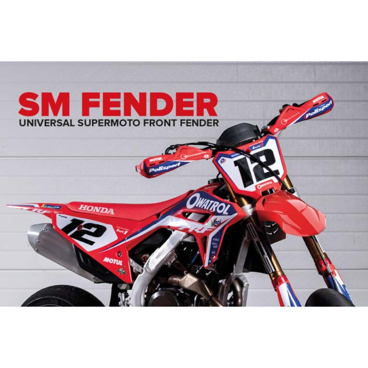 SM FENDER is the new Polisport Universal Front Fender, available in 2 ...