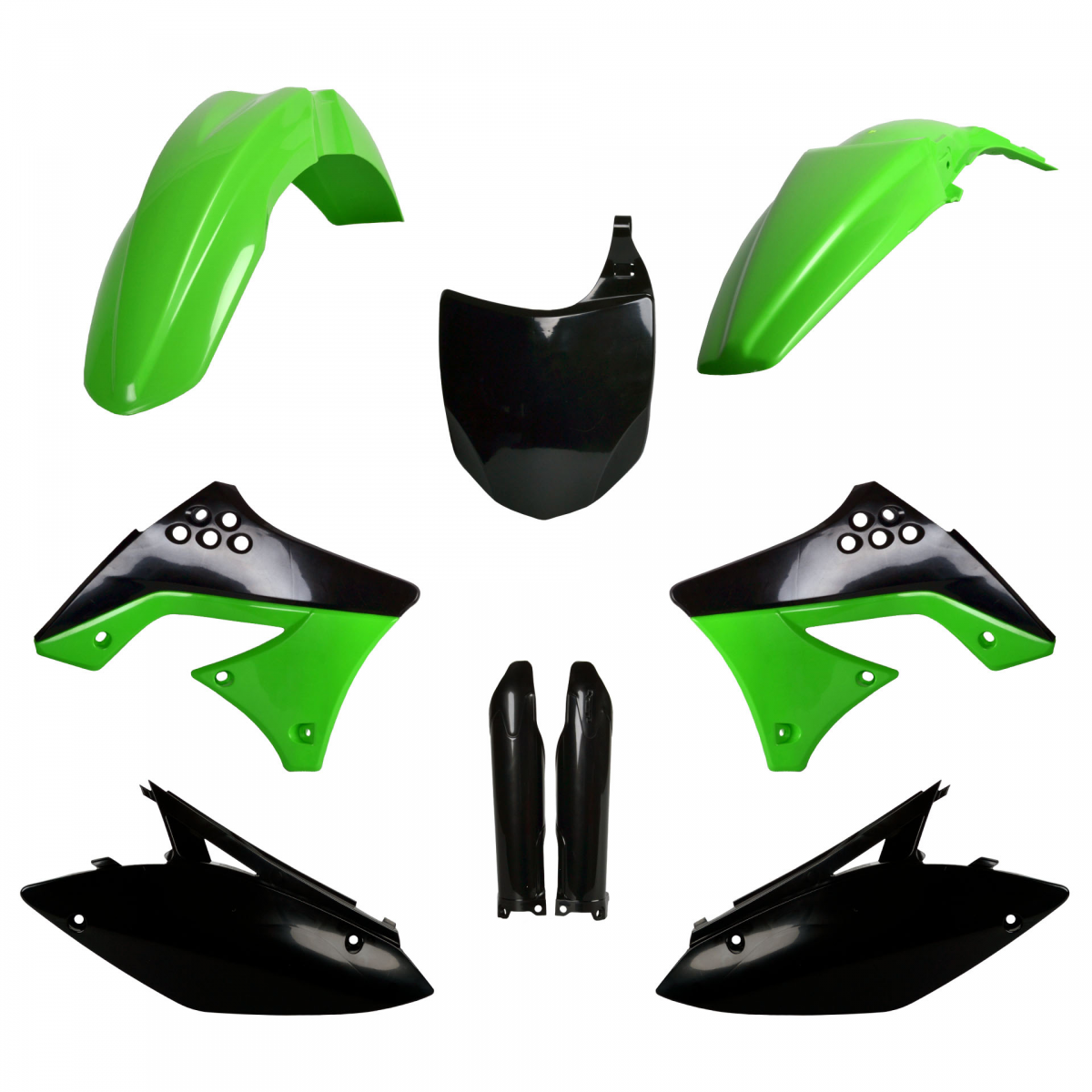 Full Plastic Kit Kawasaki KX 250F (2009-12) - 91485 | Polisport