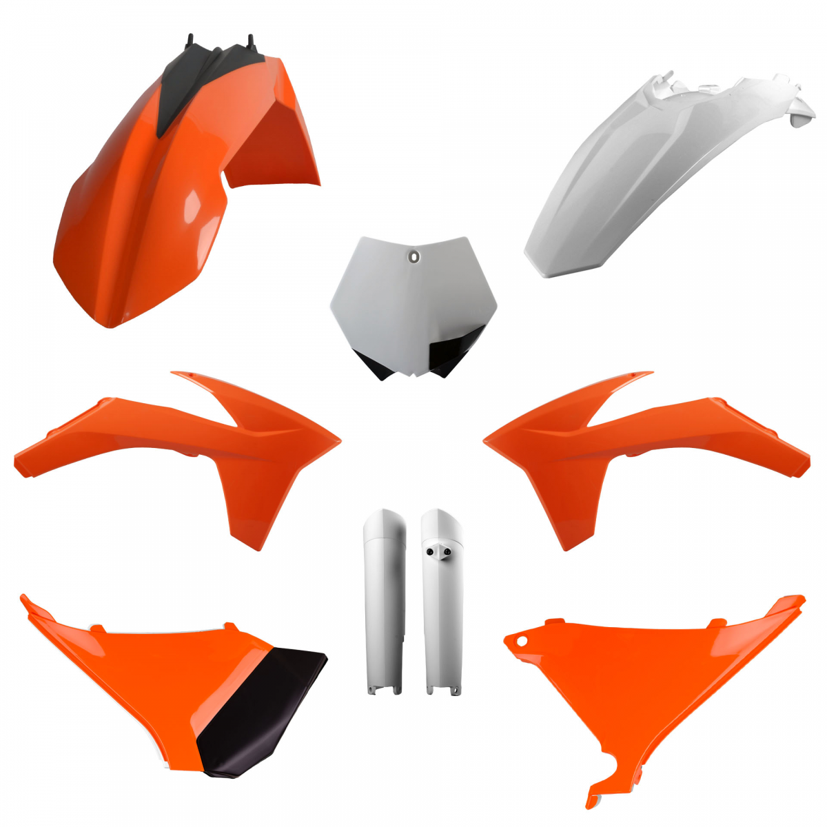 Kit Completo de Plástico KTM SX (2011) - 91443 | Polisport