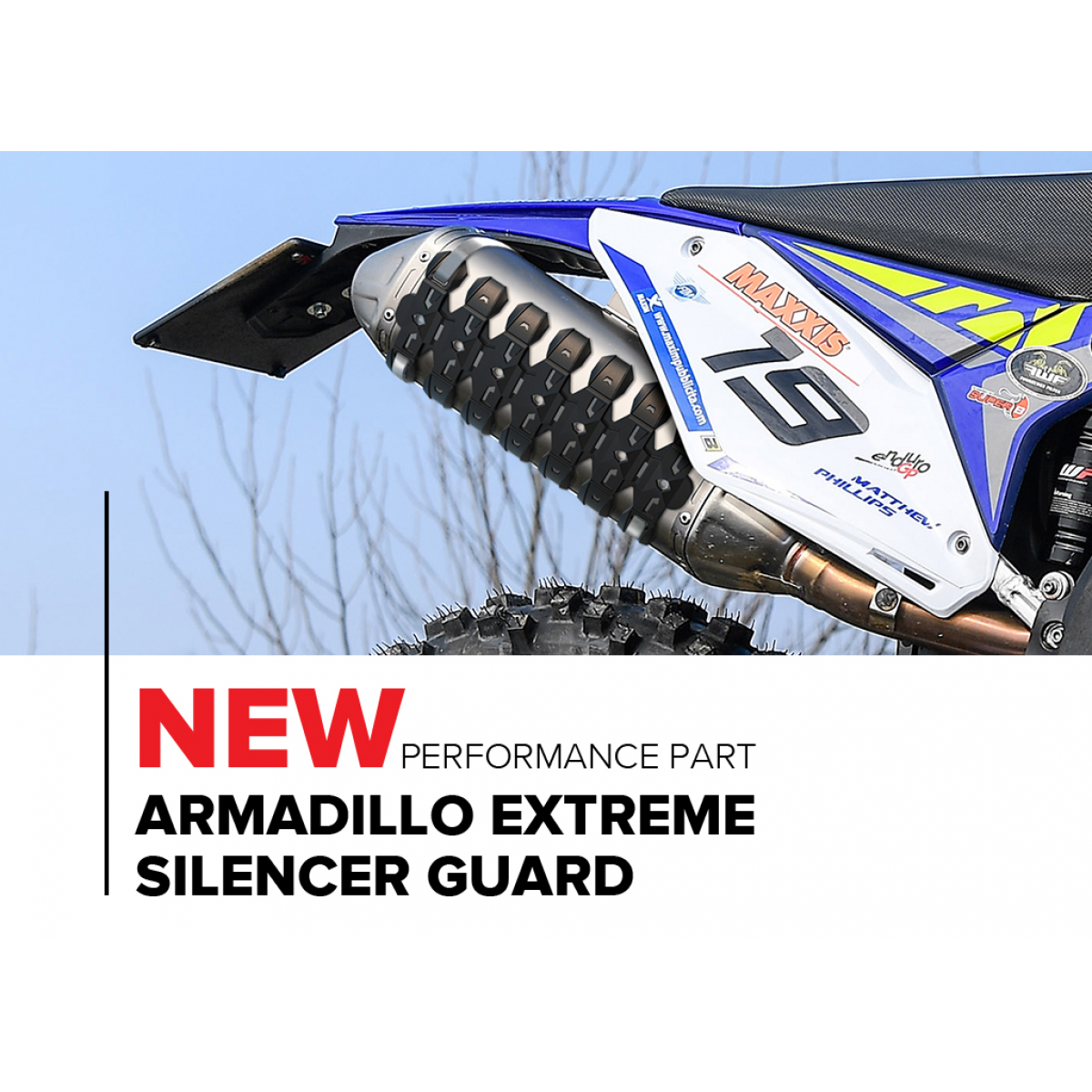 Armadillo Extreme Silencer Guard - New Performance Part - Polisport