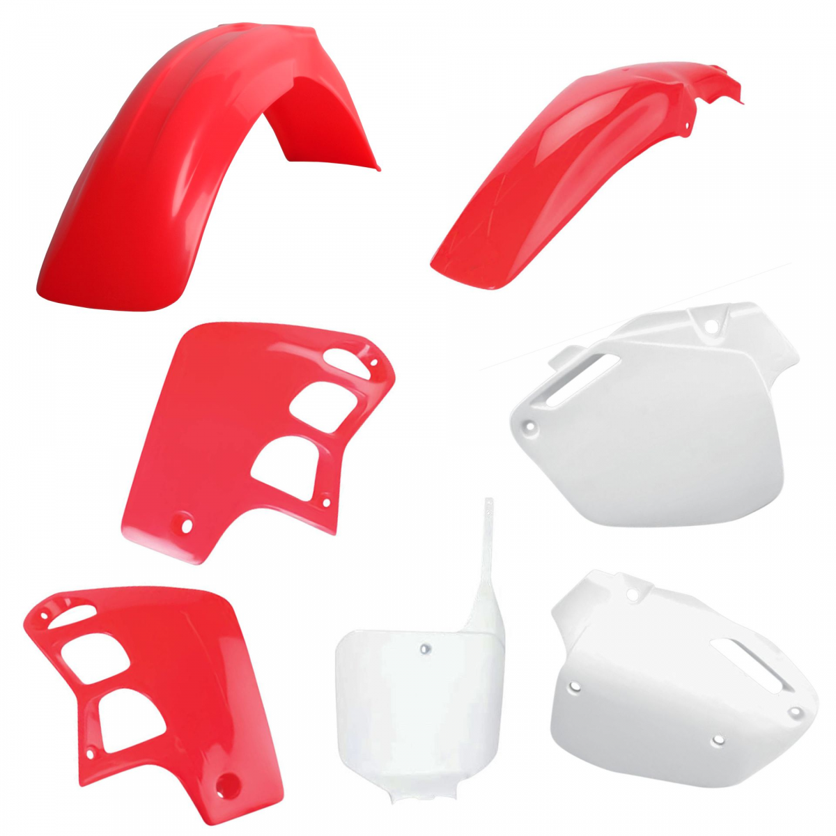 Standard Plastic Kit Honda CR500 - Modelos 95-00 - 91330_MOD1 - Polisport