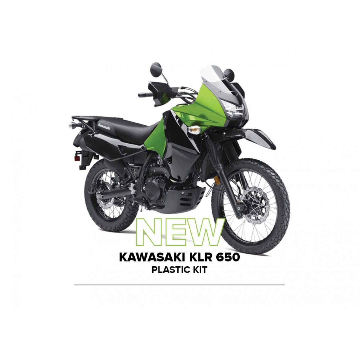 KLR 650 Plastic Kit | Polisport